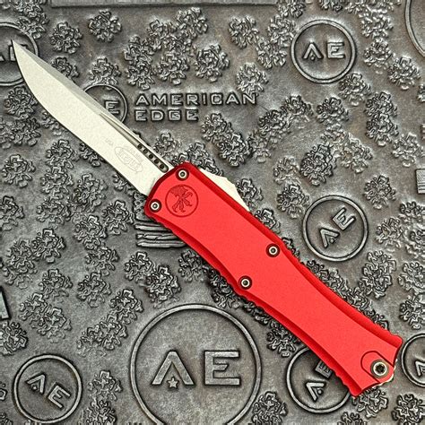 Microtech Hera Ii Mini Recurve Red Stonewash Standard 1705m 10rd