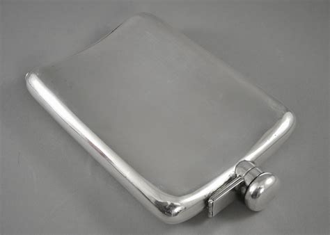 Flask Birks Sterling Silver 1 Pint Rariora Gallery