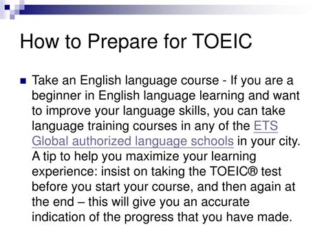 Ppt Toeic Powerpoint Presentation Free Download Id964168