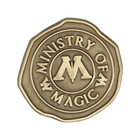 Pin Badge Enamel Harry Potter Ministry Of Magic Pan Vision