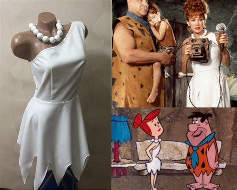 The Flintstones Costume Flintstones Dress White Dress Sexi Halloween