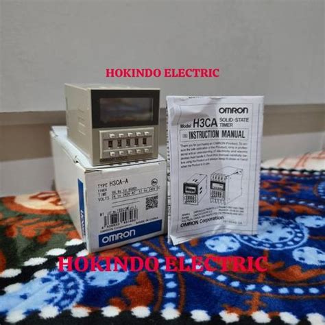 Jual Timer Omron H3ca A 24 240vac 12 240vdc 11 Pin Timer Digital Timer
