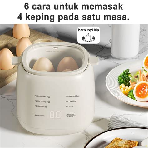 Simmo Electric Egg Boiler Egg Cooker 200w 4 Egg Boiler Capacity