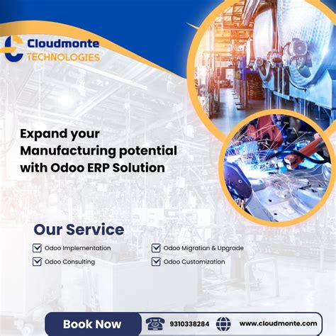 Odooerp Erpformanufacturing Odoo17 Supplychainmanagement Manufacturingindustry