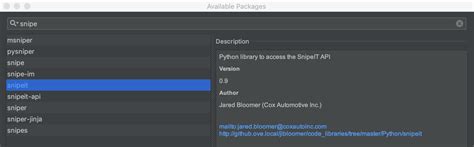 No Module Named Assets Issue Jbloomer Snipeit Pythonapi Github
