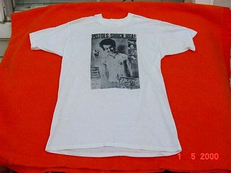 Rare Vintage Sex Pistols Sid Vicious Shock Usa Punk R Gem