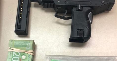 Northumberland Opp Seize Loaded Submachine Handgun Drugs During