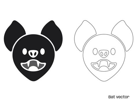 Premium Vector Bat Vector