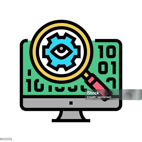 Ilustración De Ilustración Vectorial De Icono De Color De Software De Código Abierto Y Más