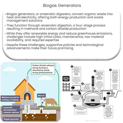 Biogas Generators Electricity Magnetism