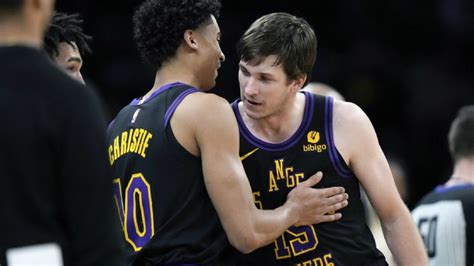 Austin Reaves Hits 7 3 Pointers Lakers Stun Celtics 114 105 Without