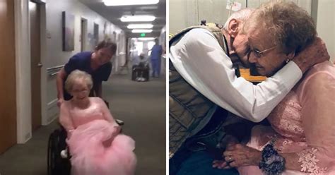 72 Ans Après Avoir Dit Oui à Son Propose De Mariage Le Visage De Son Mari Sillumine Lorsqu