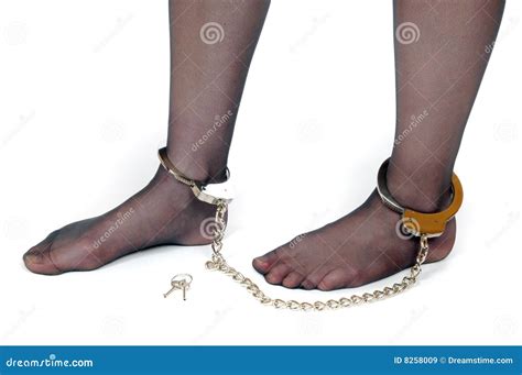 Shackles Stock Image Image Of Female White Shackle 8258009
