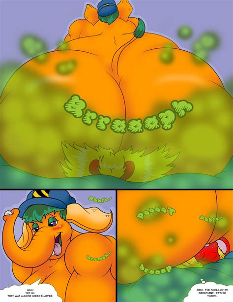 Rule 34 50percentgrey Anthro Comic Duo Elephant Elephantid