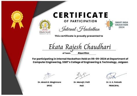 Ekata Chaudhari On Linkedin Algorithm Smartindiahackthon Sih2024