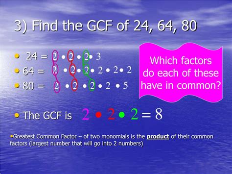 PPT Factoring Using GCF PowerPoint Presentation Free Download ID 1770453