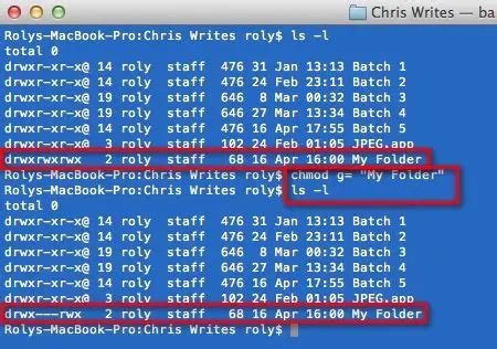 How To Change File Permissions Using The Terminal ChrisWrites