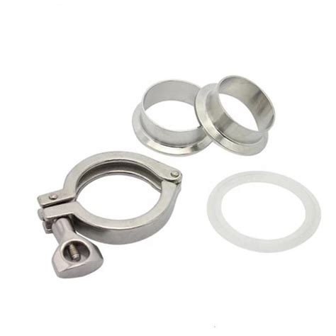 Sanitary Stainless Steel Set Of Clamp Ferrule Assembly Zhejiang