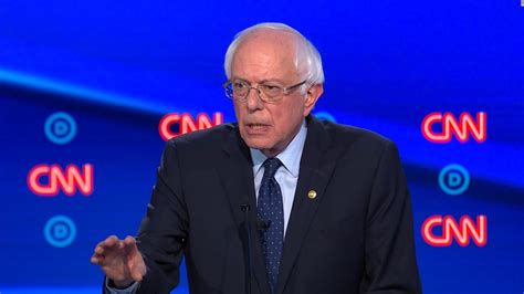 Sanders Begins CNN Debate With A Fight You Re Wrong CNN Video