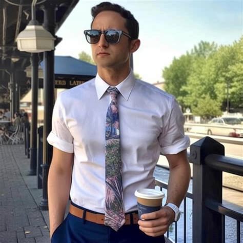 Short Sleeve Dress Shirt With Tie Fashion Faux Pas Or Trendy Combo
