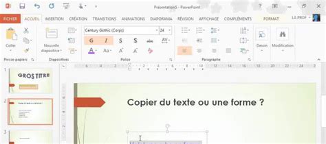 TUTO Reproduire Mise En Forme Avec PowerPoint 2013 Sur Tuto