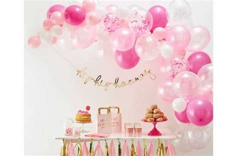 Ballons Arche De Ballons En Kit Rose Monstres Des Fêtes