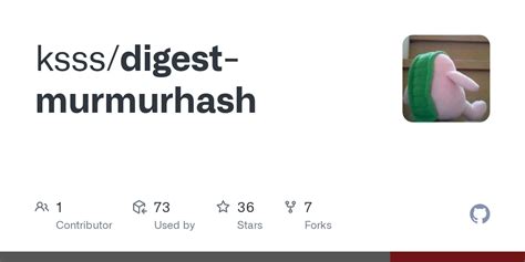 GitHub Ksss Digest Murmurhash