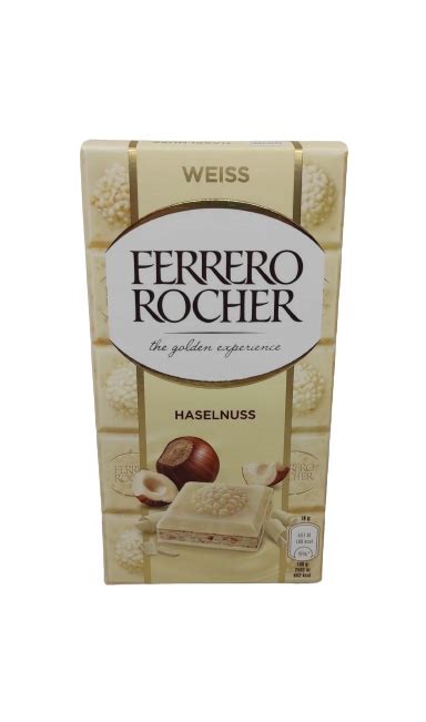 FERRERO ROCHER BIAŁA CZEKOLADA Z ORZECHAMI G oficjalne archiwum Allegro