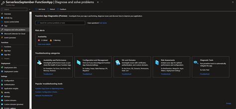 Monitoring And Troubleshooting Apps In Azure Functions Microsoft