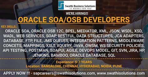 Surya R On Linkedin Oraclesoa Oracleosb12c Bpel Mediator Xml Json Wsdl Xsd Wadl