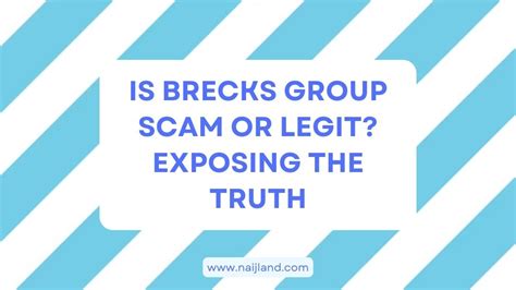 Is Brecks Group Scam Or Legit Exposing The Truth Naijland
