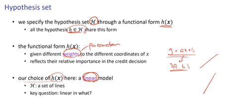 Linear Models Credit Approval Perceptron Pocket Algorithm Linear Regression Carefree