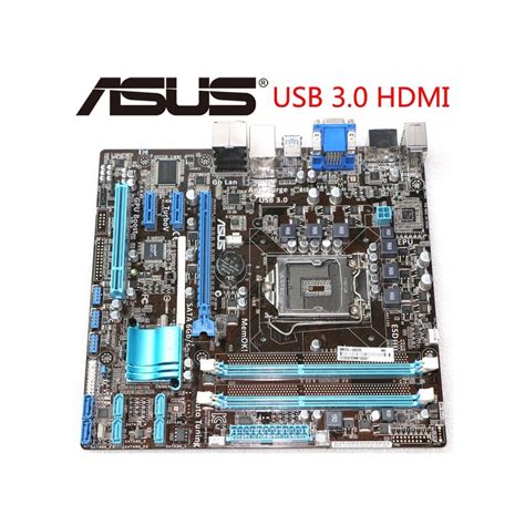 PLACA MAE ASUS LGA 1155 2G USB 3 0 HDMI DDR3 PCI DVI VGA P8H61 M PRO