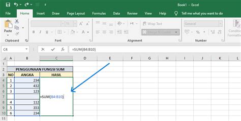 Belajar Rumus Dasar Excel Sum Average Max Min Dan Count Maszikul