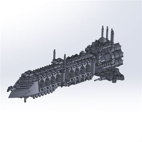 Stl File Decimator Battlecruiser 🎲 ・design To Download And 3d Print・cults Stl File Decimator Battlecruiser 🎲 ・design To Download And 3d Print・cults