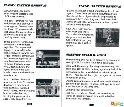 Rolling Thunder 2 Vgdb Vídeo Game Data Base