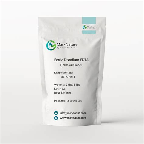 Ferric Sodium Edta Edta Fe13 For Enhanced Iron Uptake