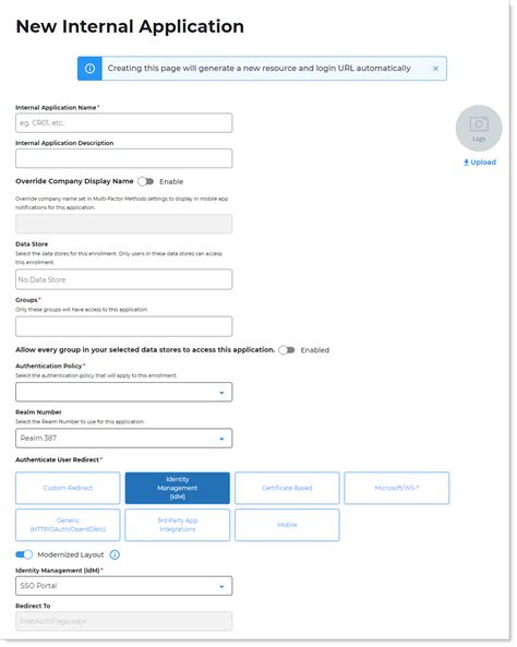 Sso Portal Configuration