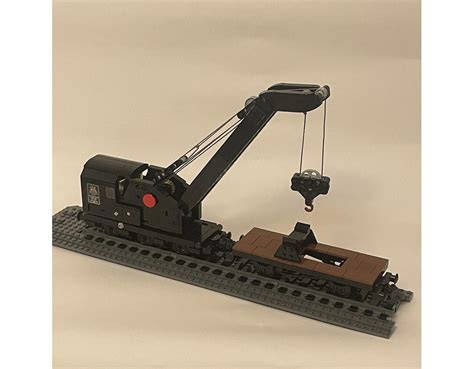 Lego Moc Br Steam Crane Rc By Jg Locomotive Works Rebrickable