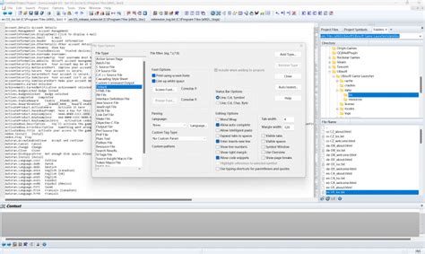 如何调整source Insight的显示风格 Source Insight的折叠模式是如何实现 Source Insight中文网站