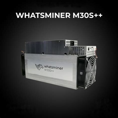 Асик майнер (asic miner) Whatsminer m30s++ 112T асик ASIC майнер для ...
