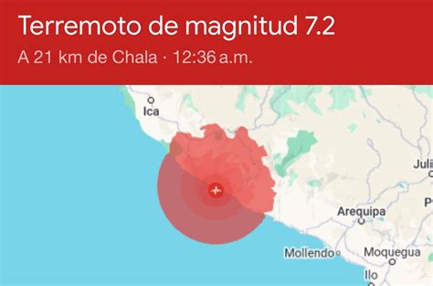 Terremoto De Magnitud 7 Sacude El Sur De Perú Y Deja Varios Heridos