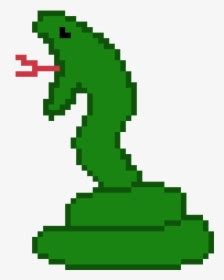 Pixel Art Snake Head
