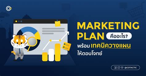 Marketing Plan คืออะไร กลยุุทธ์วางแผนที่ควรรู้ Cotactic