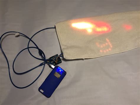Hunger Games Global Warming Neopixel Fire Thermometer Scarf Trybotics