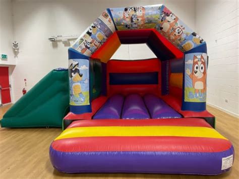 Bluey Bouncy Castle With Slide North Devon Events