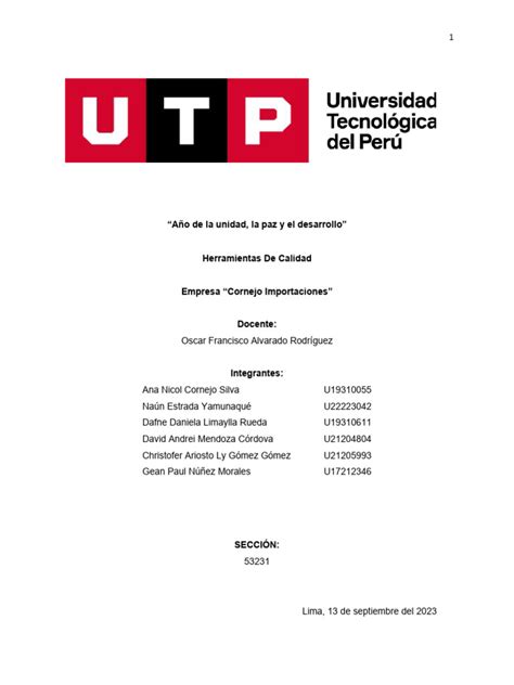 Herramientas De Calidad Pdf Marketing Business