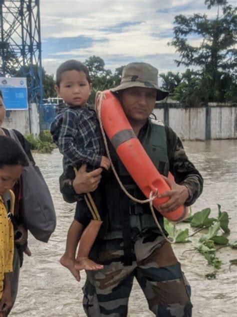 Rescue Operation Amid Flood In Assam And Arunachal Pradesh In Pics