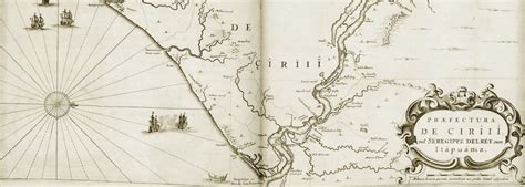 Cartografia Histórica Canoa de Tolda