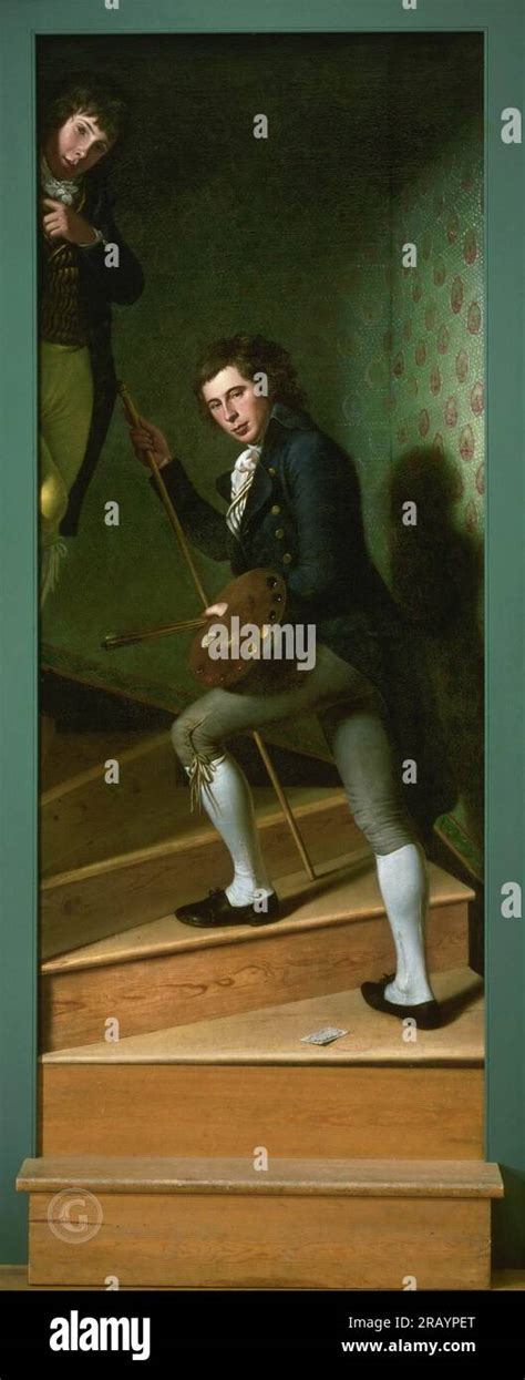 Portrait Of Raphaelle Peale And Titian Ramsey Peale Hi Res Stock